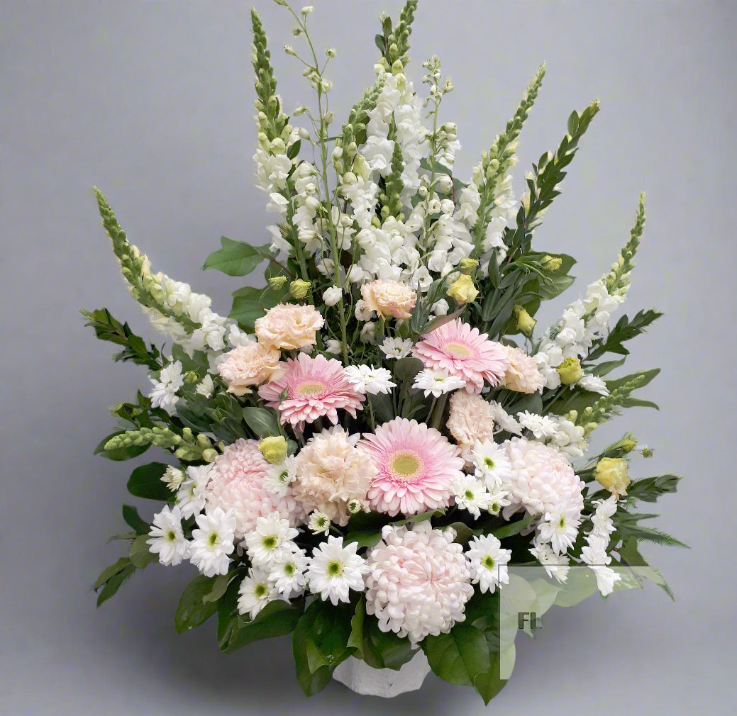 Funeral Arrangement for Woman – Flower Deco